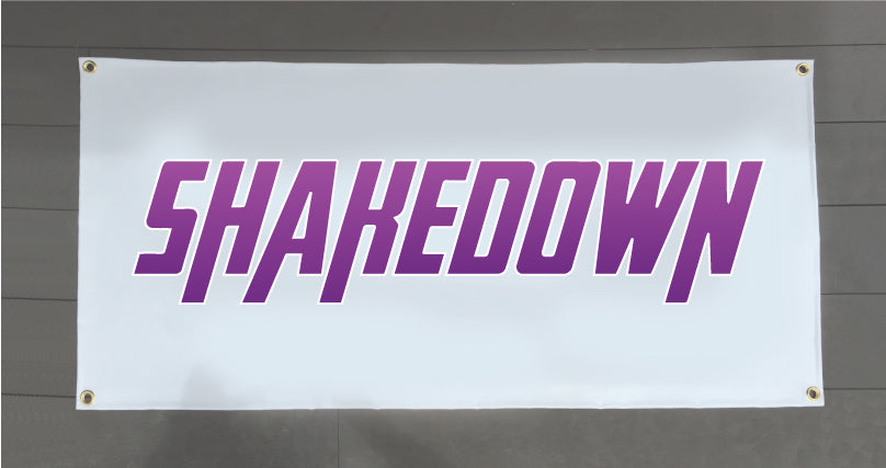 Shakedown Racing Banner – Race Merch